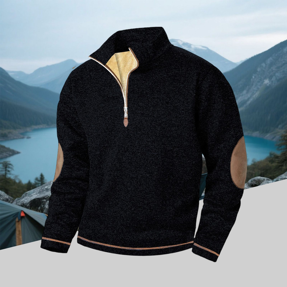 Лонгслив Мужской HXD черный Длинный, размер 48 Лавсан Воротник Однотонный, рост 160-200 купить c ...