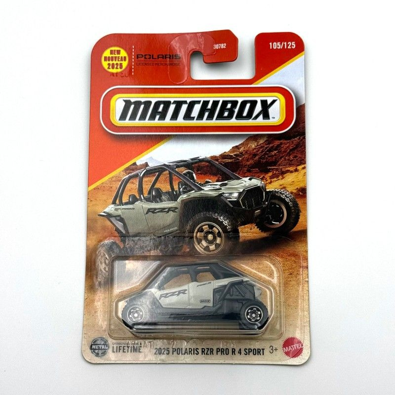 Машинка Matchbox Toys 1:64 Scale Die-Cast Basic Car 30782 2025 Polaris ...