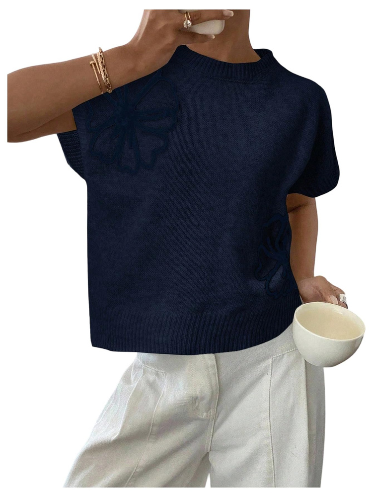 Топ Женский GORGLITTER разноцветный, размер 48 Полиэфир Без рукавов ...