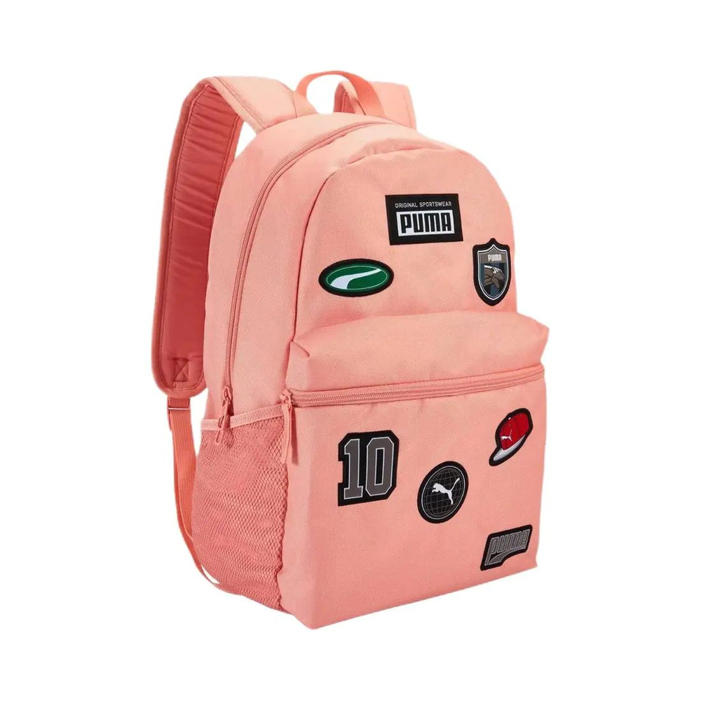 Рюкзак Puma Patch Backpack ретро, спортивный, с регулируемыми лямками, вместительный ...