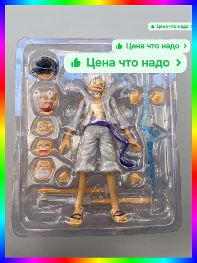 Фигурка Ника Луффи из аниме One Piece высотой 16 см-Эта, отличный ...
