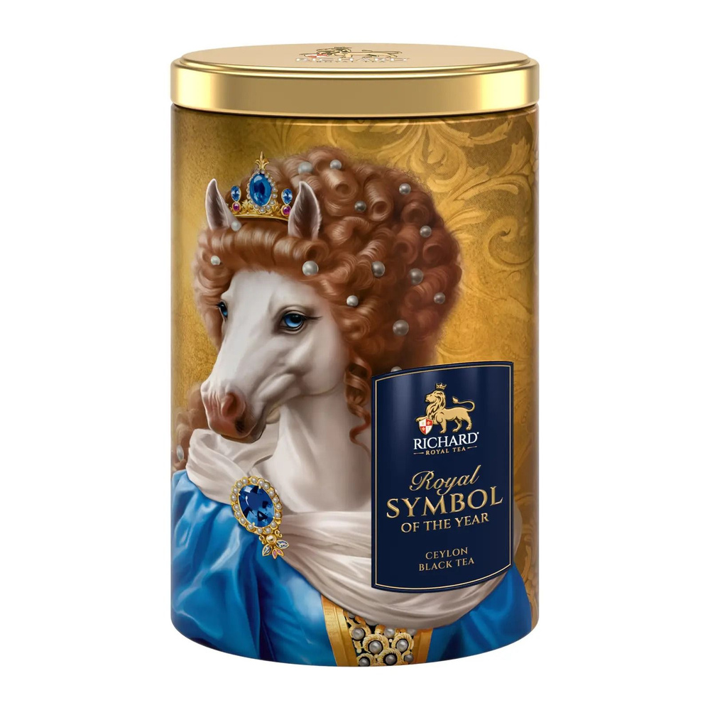 Подарочный набор Richard Symbol Of The Year Чай чёрный листовой 80г ...