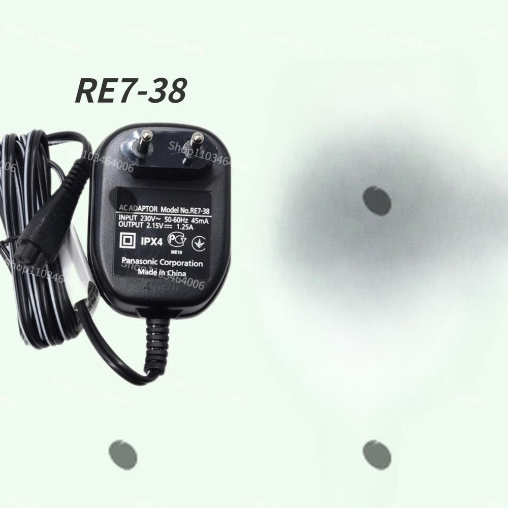 RE7-38 Адаптер зарядного устройства EU для бритвы Panasonic ES-RL40 ...