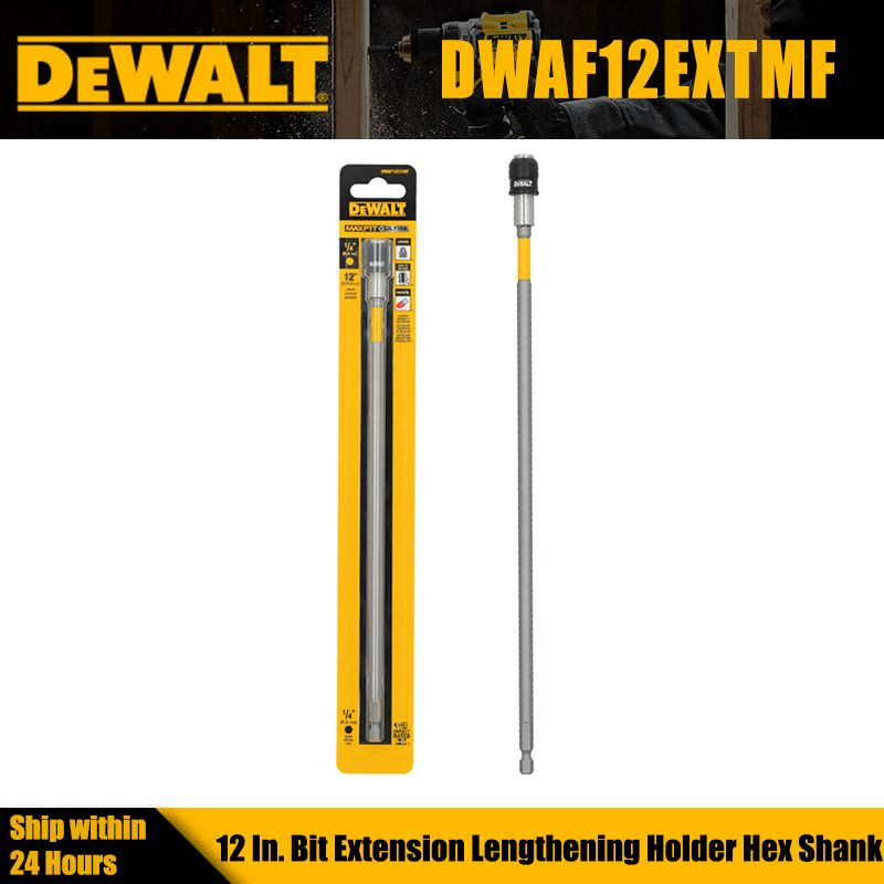 Dewalt DWAF12EXTMF Maxfit 12 дюймов. Удлинитель для бит, держатель с ...