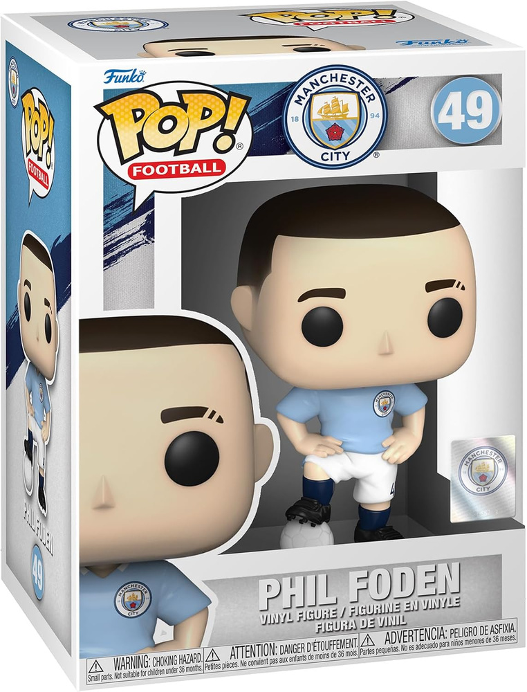 Фигурка Funko Pop ! Football Manchester City Phil Foden(49)57865 купить ...