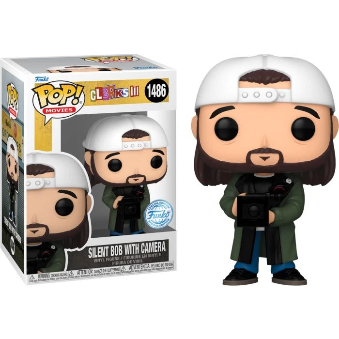 Фигурка Funko Pop! Jay and Silent Bob: Silent Bob with Camera ...