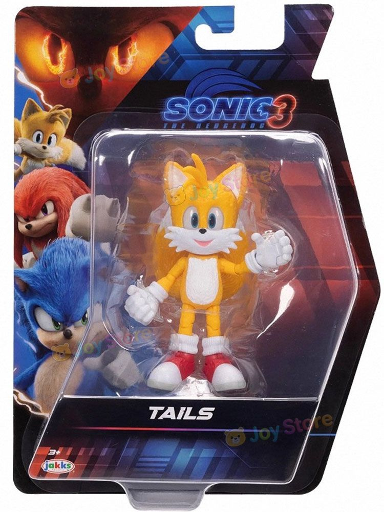Фигурка Тейлз Tails Соник в кино 3 Sonic The Hedgehog 3 ...