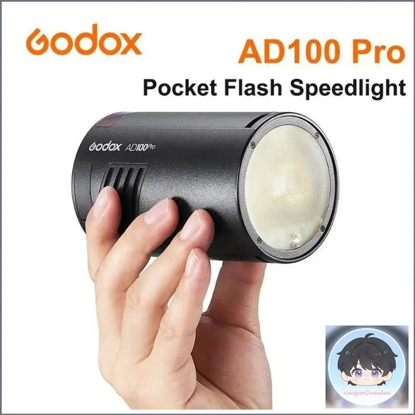 Godox AD100Pro Наружная вспышка Speedlight TTL 100Ws Беспроводная ...