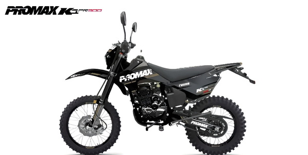 Кроссовый Эндуро мотоцикл PROMAX K1 PR300 BLACK купить на OZON по ...
