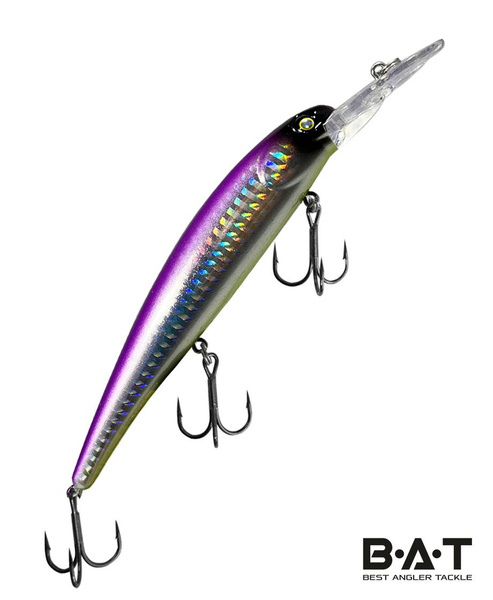 Воблер Минноу (Minnow) BAT HACHIRO (V), 19 г, 3.5-4 м купить c ...