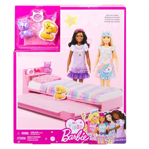 BARBIE Игровой набор для кровати Барби HMM64 купить на OZON по низкой ...