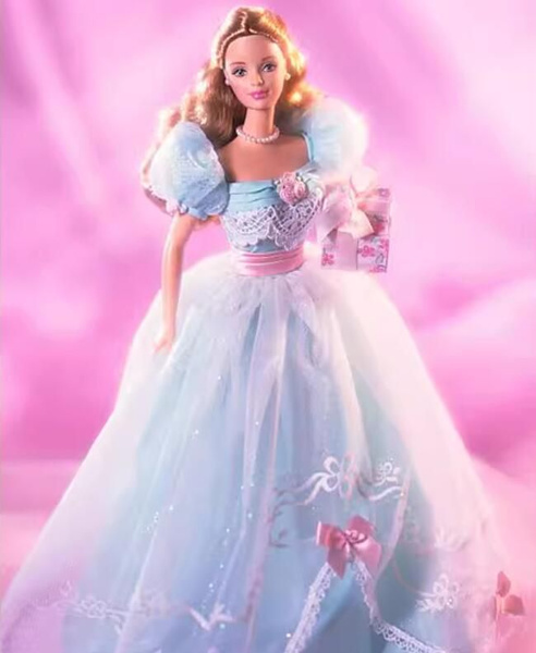 Barbie birthday wishes 1999 Коллекционное издание Blue Birthday Wish для куклы Барби купить на ...