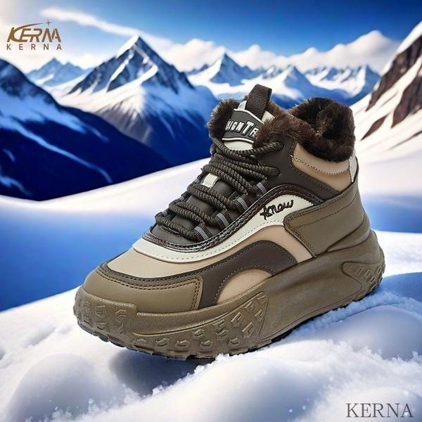 Кроссовки Женский KERNA, размер 37 D Зима Шнурки Россия купить c доставкой на OZON по низкой ...