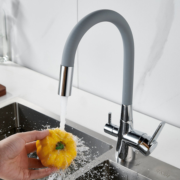 Смеситель для кухни с гибким изливом Shevanik S668 купить на OZON по низкой цене (1263104076)