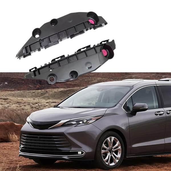 Комплект Кронштейнов Переднего бампера 2шт Для 2021-2023 Toyota Sienna ...