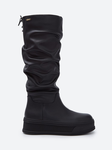 Сапоги Женский Liu Jo, размер 41 черный Зима G Платформа Молния купить c доставкой на OZON по ...