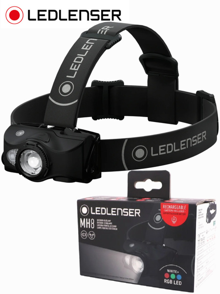 Налобный фонарь Led Lenser MH8 RGB (502156) B с аккумулятором купить на ...
