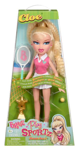 Bratz Play Sportz - Cloe , 2025 Новая модная кукла, детская игрушка ...
