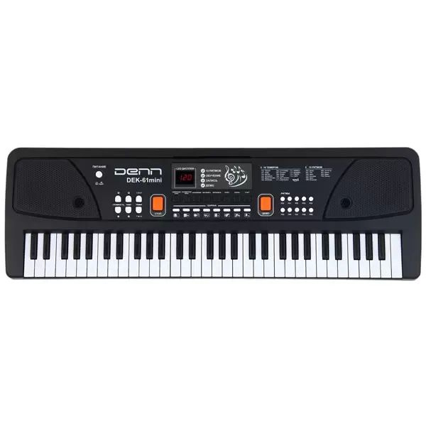 Синтезатор Denn DEK61 mini купить на OZON по низкой цене (708900928)