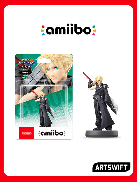 Nintendo amiibo Фигурка Игрок 2 / Cloud - Player 2 (Super Smash Bros ...