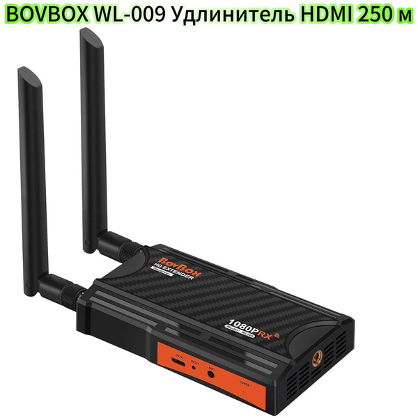 BOVBOX WL-009 250 метров Разветвитель кабеля HDMI,Двухдиапазонная ...