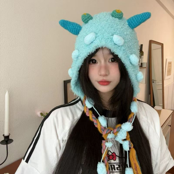 Шапка с ушками YIFU HOME купить на OZON по низкой цене (2746279430)