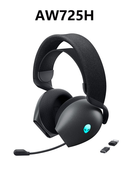 Полноразмерные Полноразмерные Alienware AW725H Проводное + беспроводное ...