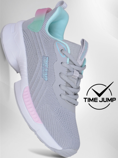 Кроссовки Женский TimeJump Резина, Текстиль Бег, Фитнес, размер 41 G На любой сезон Шнурки ...