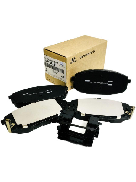 Колодки тормозные передние Hyundai/Kia 58101-M0A00 (58101-M0A10 ...