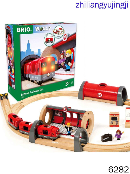 Brio 33513 Деревянная ж/д Метро-xuguanqun купить на OZON по низкой цене ...