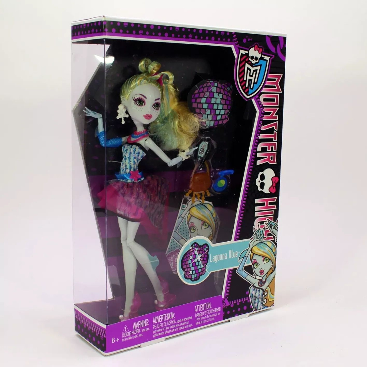 Коллекционная кукла Monster High, Lagoona Blue, G1 Dot Dead Gorgeous ...