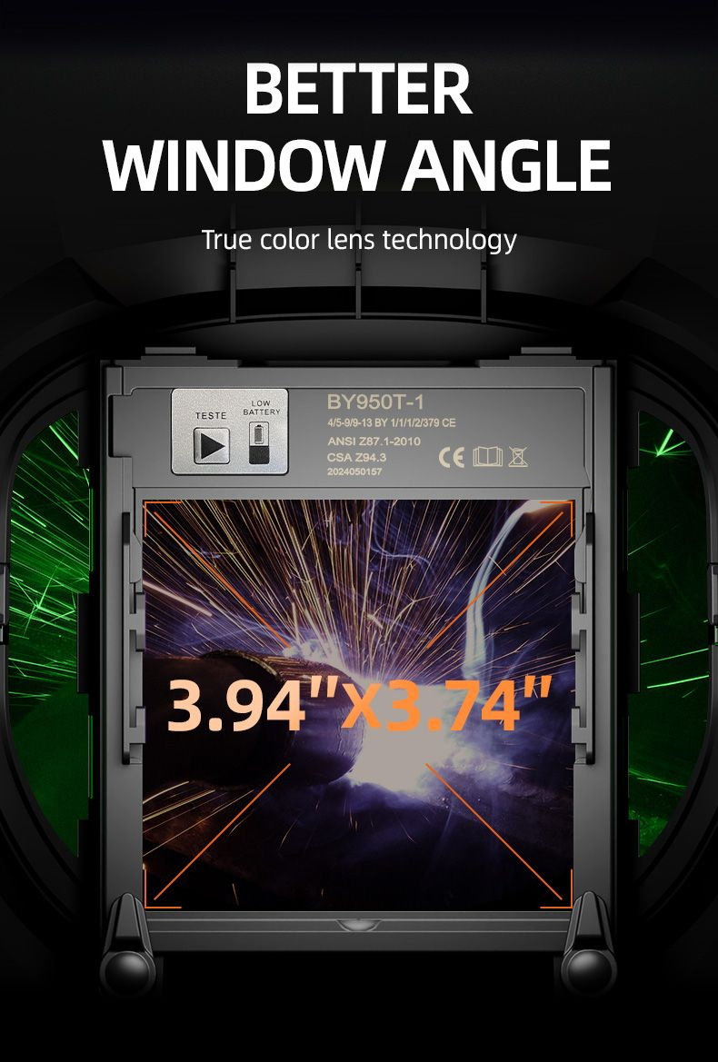 Маска сварочная хамелеон ANDELI MOON LED модель экран большой, а цвета реалистичные, Длительное ...