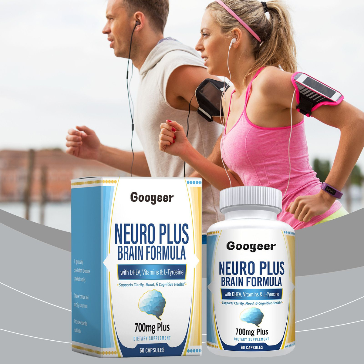 NEURO PLUS BRAIN FORMULA с DHEA и L-Тирозином для Улучшения Памяти и ...