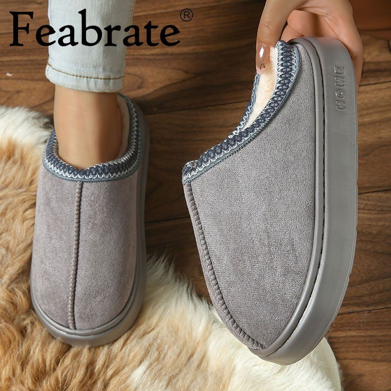 Тапочки Женский Feabrate, размер 38, 39 светлый хаки Вышивка Стелька с эффектом памяти, Мягкая ...