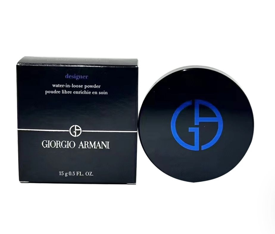 Облегченная и увлажняющая рассыпчатая пудра GIORGIO ARMANI Designer ...
