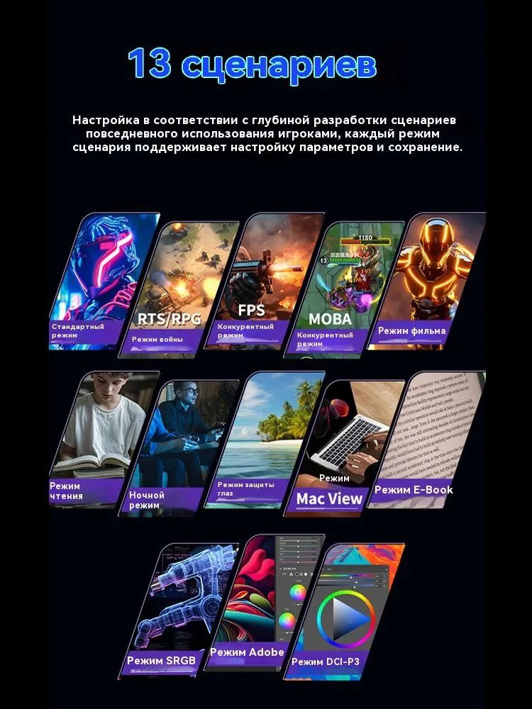 Titan Army 24.5" Монитор P245MS /2K панель FAST IPS, QD-квантовые точки ...