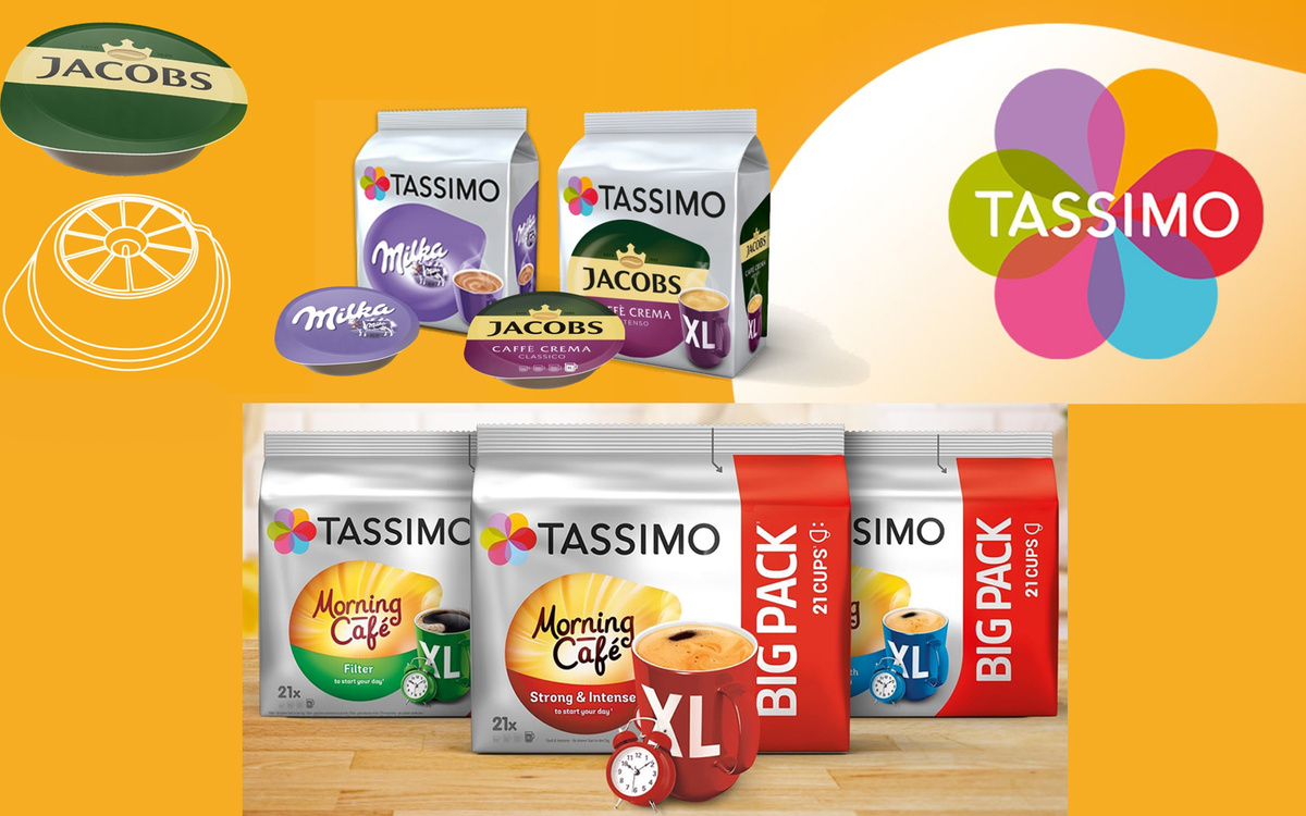 Капсулы TASSIMO Jacobs Morning Cafe XL Mild - 21 капсула купить на OZON ...