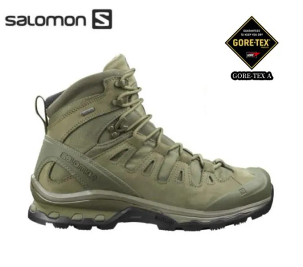 Ботинки Мужской, Женский Salomon зеленый, размер 43 На любой сезон 1 ...