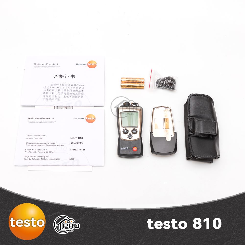testo 810 - инфракрасный термометр купить на OZON по низкой цене ...