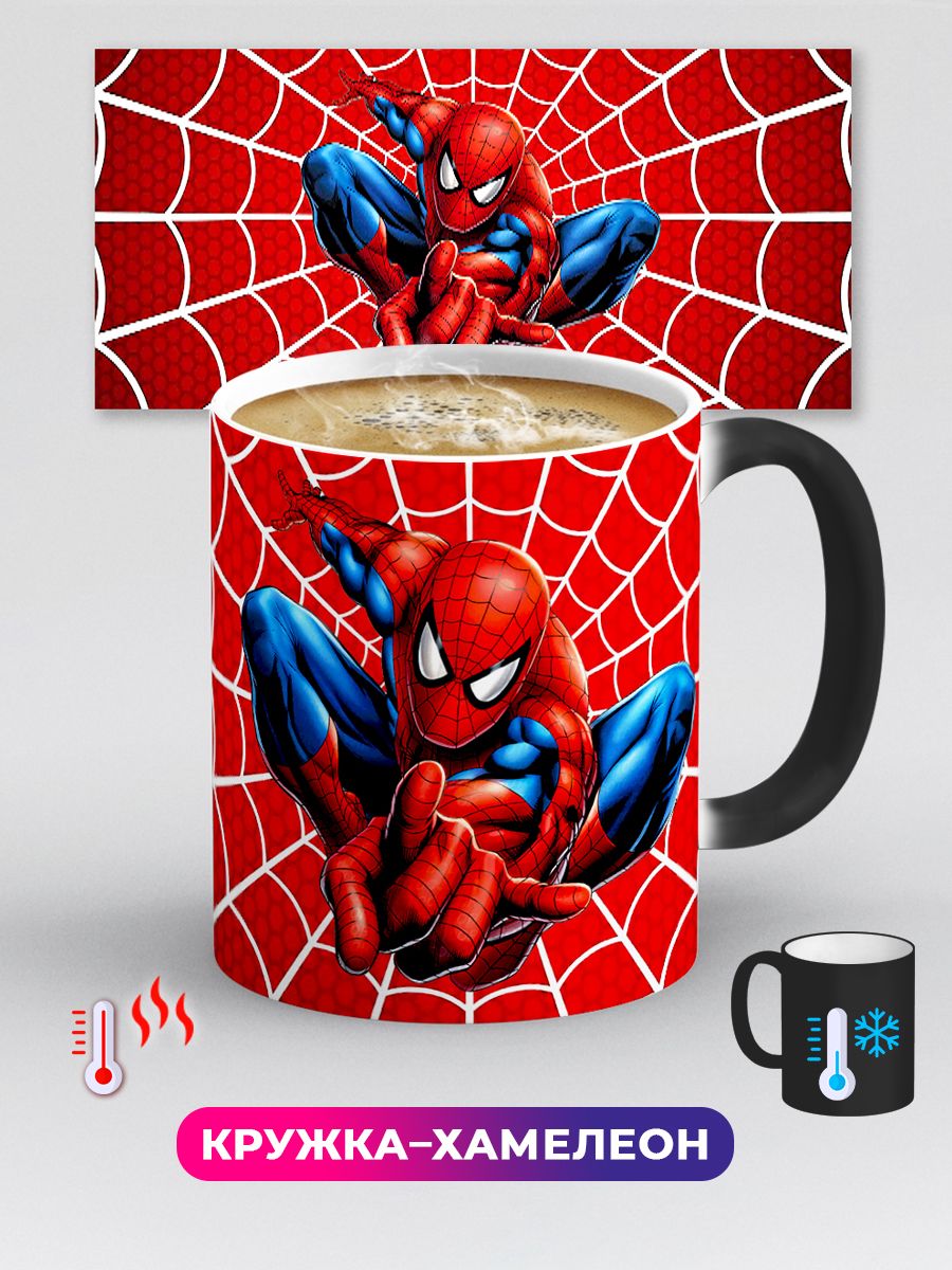 Можно использовать в СВЧ-печи, "Софт-тач" покрытие Дари! "Человек паук ...