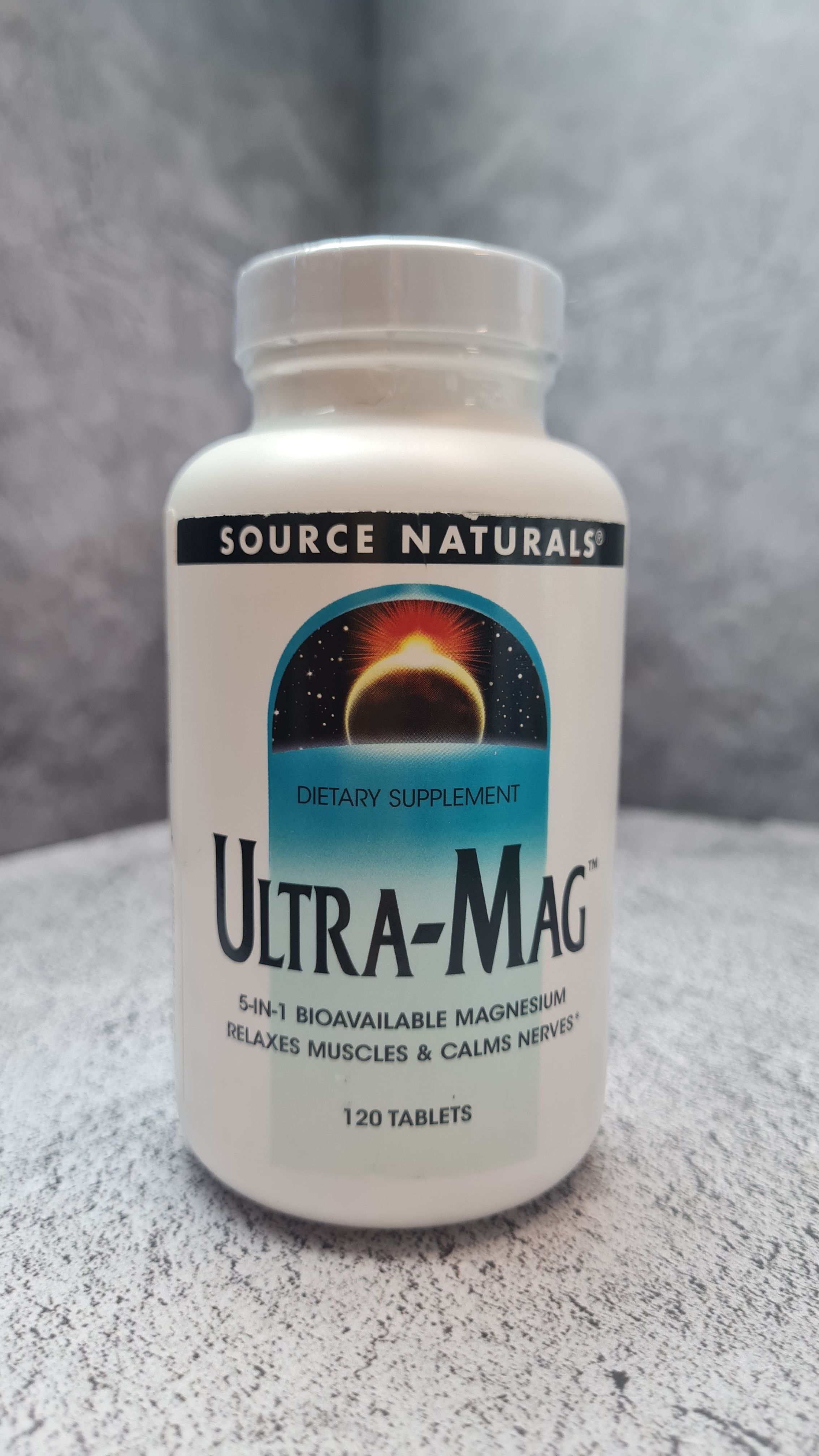 Magnesium Chelate Source Naturals Ultra-Mag Magnesium - 5-in-1 ...