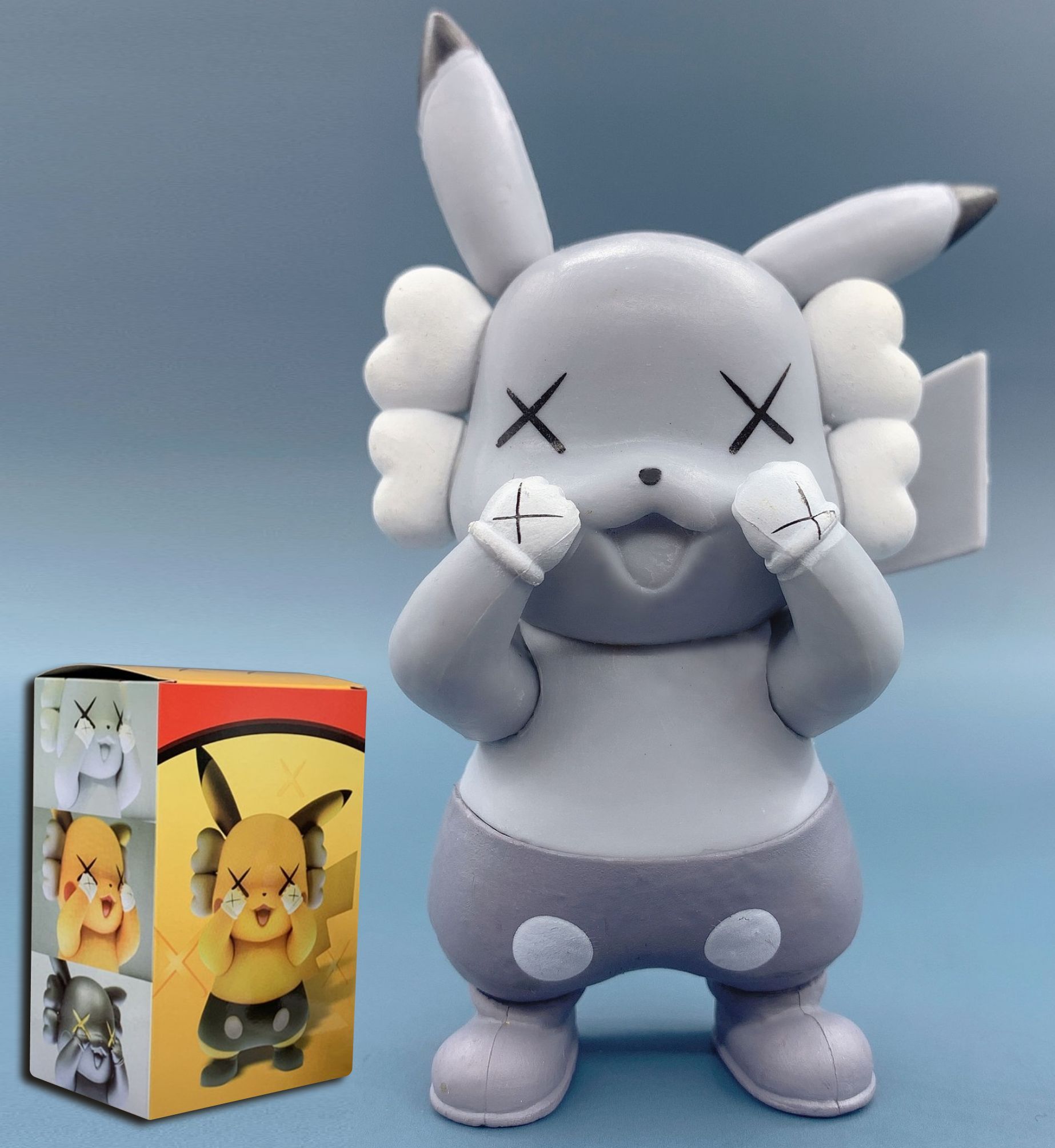 Фигурка Кавс Компаньоны / KAWS Покемон Пикачу / Pokemon Pikachu (10см ...