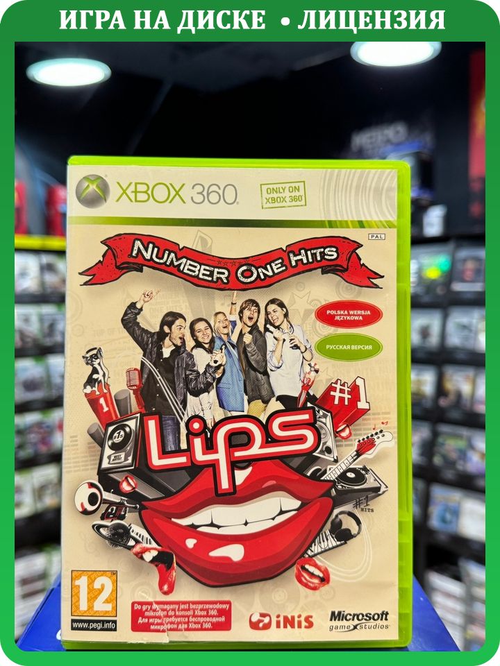 Игра Lips: Number One Hits (Xbox 360) (Box) купить на OZON по низкой ...