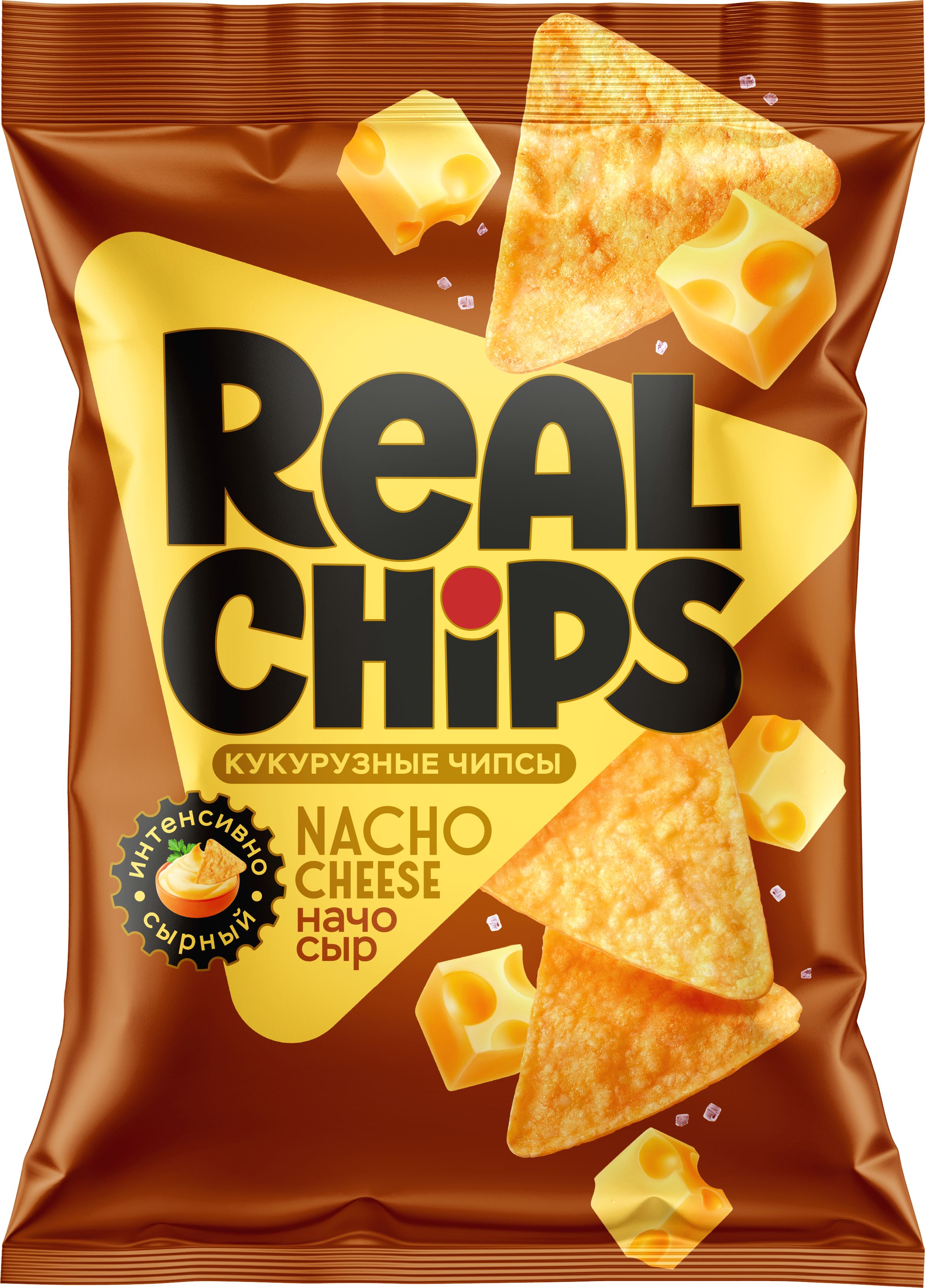 Кукурузные чипсы Сыр Начо 85 г, REAL CHIPS купить на OZON по низкой ...