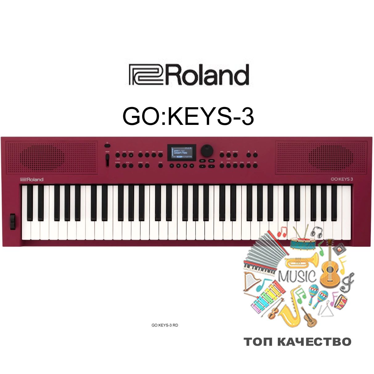 Roland GO:KEYS-3 RD / Цифровой синтезатор купить на OZON по низкой цене ...