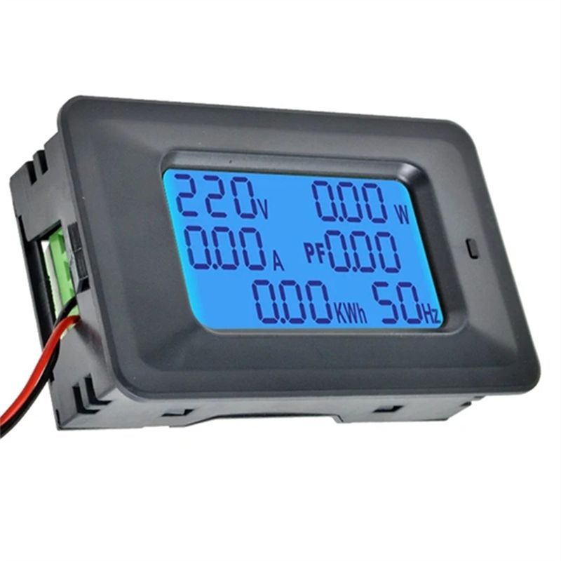 Wattmeter Volt Tester Светодиодный Вольтметер Ammeter Energy Meter 20A ...