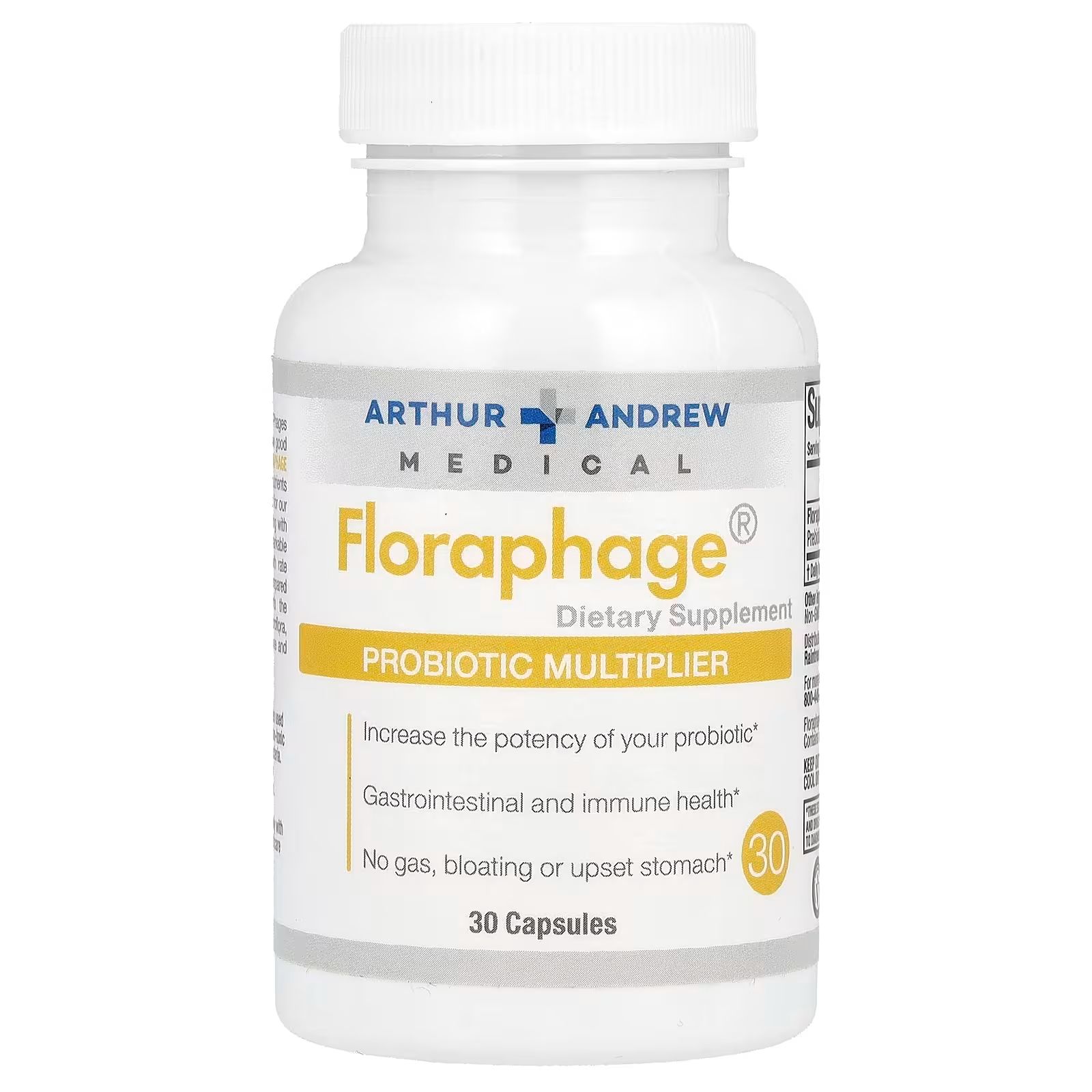 Arthur Andrew Medical, Floraphage, пробиотический мультипликатор, 1 000 ...