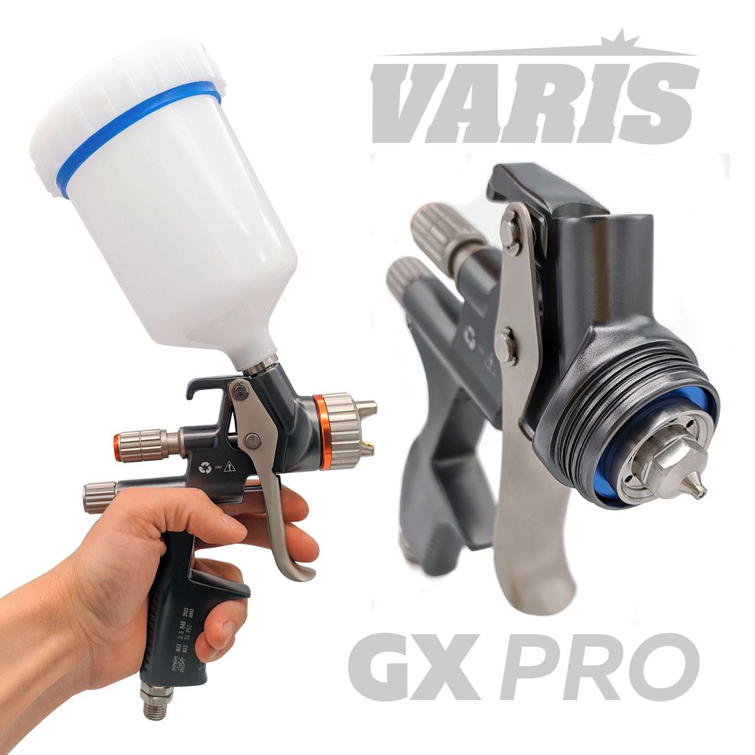 Краскопульт пневматический (покрасочный пистолет) VARIS GX PRO 1.4 ...