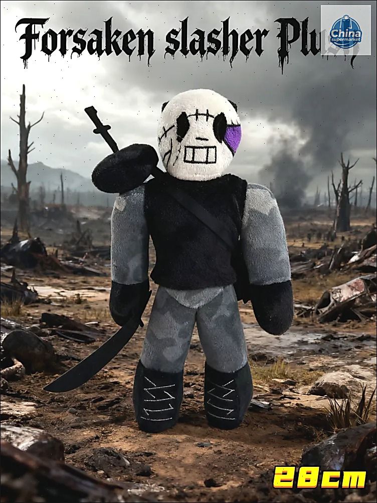 Мягкая Игрушка Forsaken slasher Plush Roblox Forsaken Gubby Plush ...