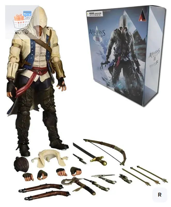 Фигурка Ассасин Крид III Коннор Кенуэй, Кредо убийцы / Assassin's Creed ...